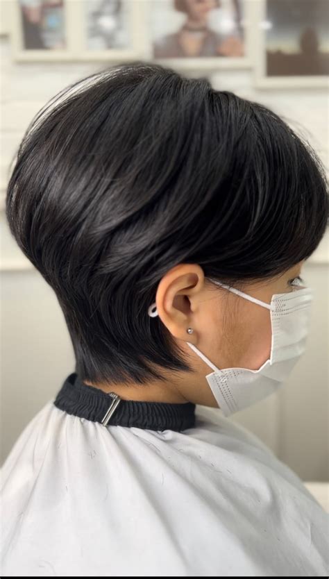 짧은 여자머리 숏컷스타일 C컬 볼륨펌으로 시술 네이버 블로그