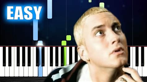 Eminem The Real Slim Shady Easy Piano Tutorial🎹 Free Music Sheet