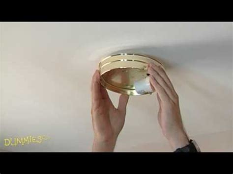 How To Replace Ceiling Light Fixtures For Dummies YouTube