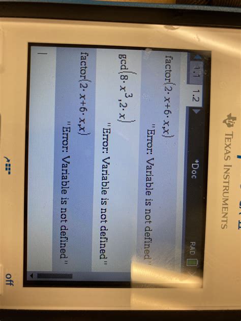 How Do I Fix This Error R Calculators