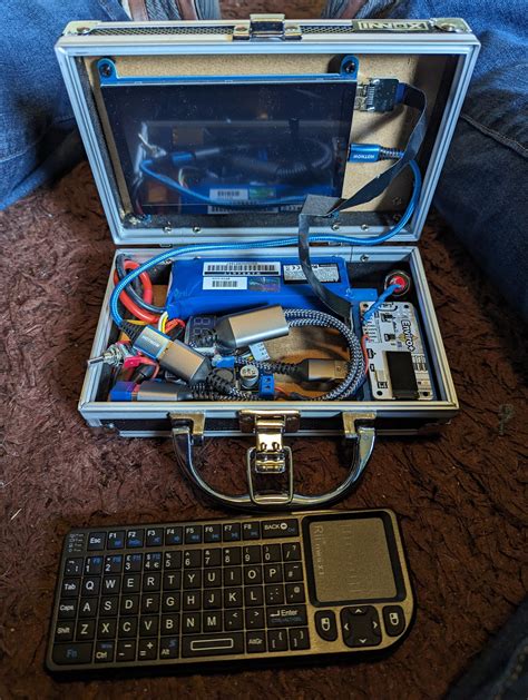Tiny Raspberry Pi Cyberdeck Required Maker To Break Out A Drill Toms