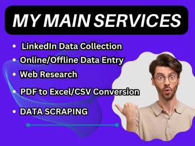 Accurate And Professional MS Excel Data Entry Services Upwork