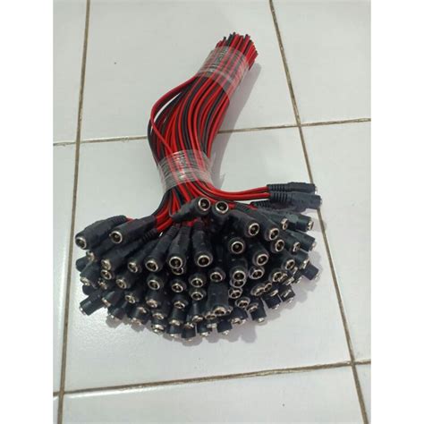 Jual KABEL DC JACK FEMALE DC BUNTUNG CEWEK Shopee Indonesia
