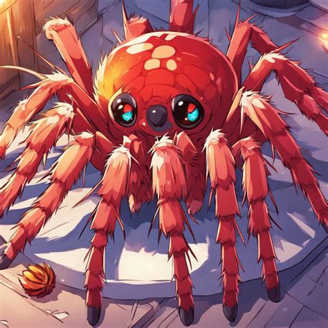 Red Trantula By Pilisandturtle On Deviantart