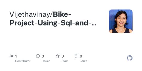 GitHub Vijethavinay Bike Project Using Sql And PowerBi
