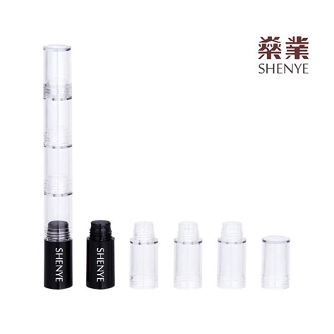 燊业多层可替换口红管 迷你透明 唇膏管包材 长管小样口红空管 阿里巴巴