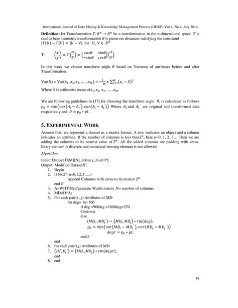 An Efficient Algorithm For Privacy Pdf