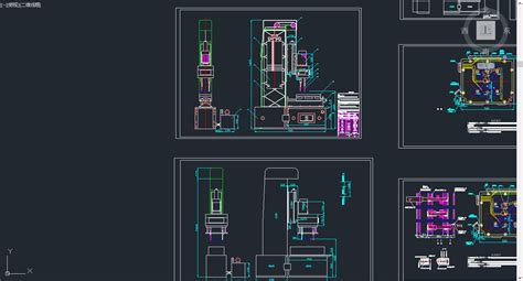 组合专机 钻孔组合机床设计autocad 2007模型图纸下载 懒石网