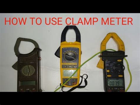 How To Use Clamp Meter Hindi Youtube