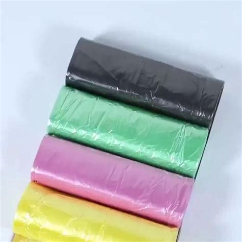 ถุงขยะ ถุงขยะพกพาอเนกประสงค์ 100 ใบ ขนาด 45×55cm 1 แพ็ค 5 ม้วน เนื้อ