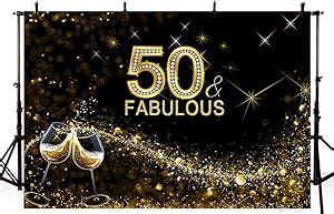 Amazon MEHOFOTO Glitter Gold And Black And Fabulous Photo Studio Booth Background Wine