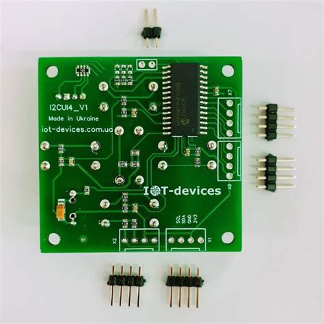 I2CUI4 V1 User Interface I2C Keypad With 5 Keys Hackaday Io
