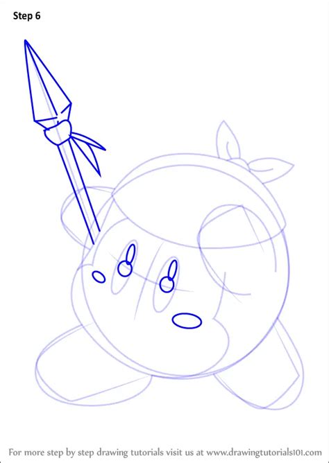How To Draw Bandana Waddle Dee From Kirby Kirby Step By Step