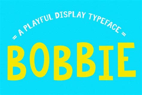Bobbie Font Free Font