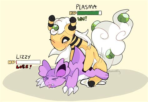Rule 34 2024 Ampharos Bloowolfy Duo Female Female Penetrated Feral
