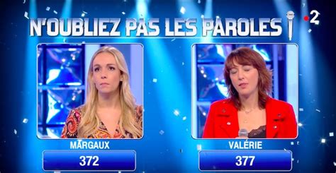 Noubliez Pas Les Paroles Masters Valérie élimine La Reine Margaux