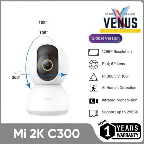 Jual Xiaomi Smart Security Camera 360 2k Pro Ip Cam Ptz Xiaomi Cctv Camera Di Seller Owl Store
