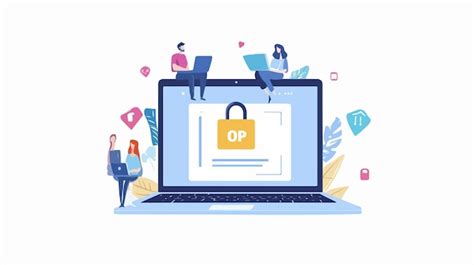 Twostep Verification Flat Illustration Vector For Secure Online Access