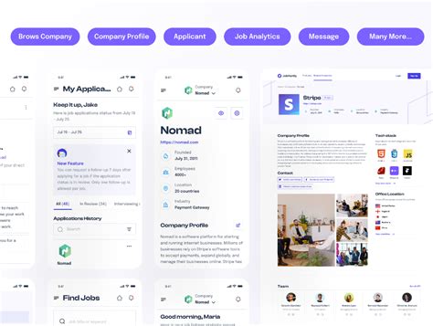 Jobhuntly Job Board And Portal Ui Kit — Ui Kits On Ui8