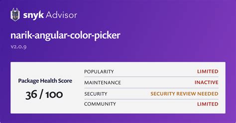 Narik Angular Color Picker Npm Package Snyk