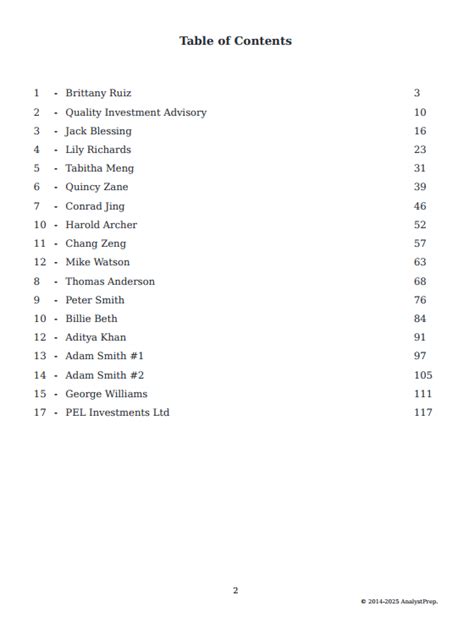 2025 Cfa Level 2 Analystprep Question Bank Cfa Materials