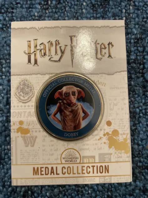 Harry Potter World Wizarding Coin Medal Collection Dobby Eur 930 Picclick It