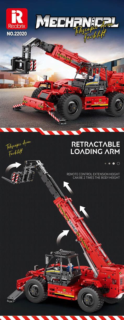 伸缩臂叉装车Telescopic Arm Forklift臻砖科技Reobrix 22020 Brick4 最实用的