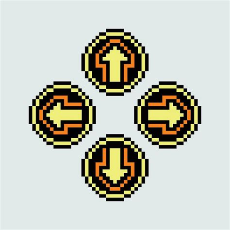 Píxel Cursor Flecha Juego 35299550 Vector En Vecteezy