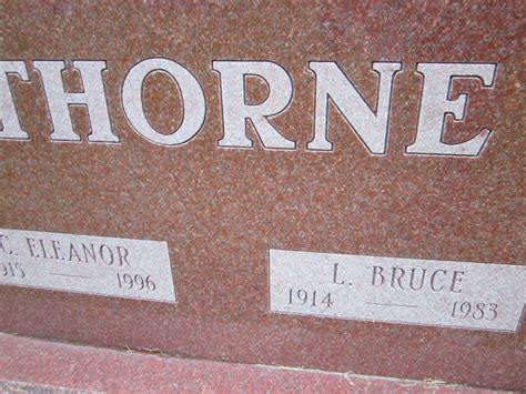 Leland Bruce Thorne 1914 1983 Find A Grave Memorial