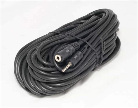 50FT Stereo Extension Cable 3 5mm Plug Jack Male To Female