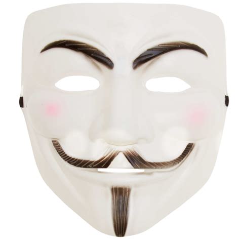 Masque Anonyme Accessoires Blanc Kiabi 2 00