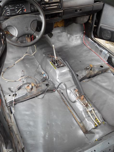 Шумоизоляция и утепление днища Golf 2 — Volkswagen Golf Mk2, 1,8 л ...