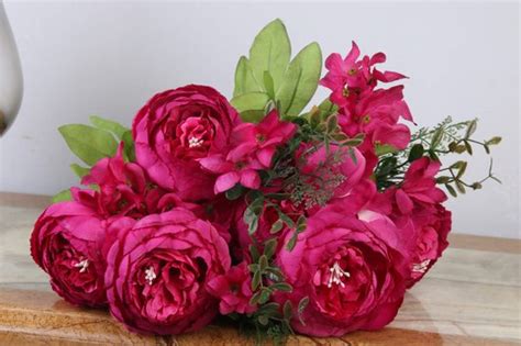 JMKA Kunstbloemen Bloemen Kunstbloemen Voor Binnen Kunstplant