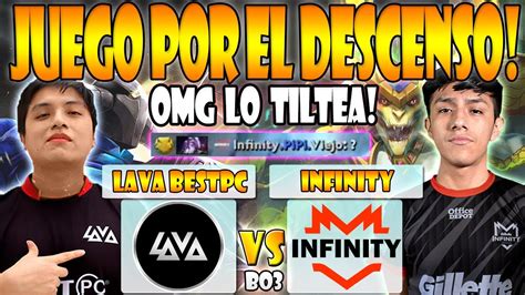 INFINITY VS LAVA BESTPC BO GAME DPC SA TOUR DIVISION DOTA PRO YouTube