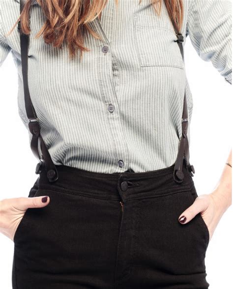 Everything About Braces The Wonder Of High Rise Pants Held Up With Braces