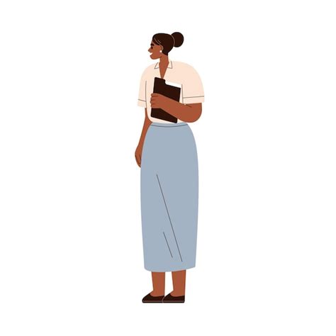 Premium Vector Business Woman Office Worker Professional Female Happy