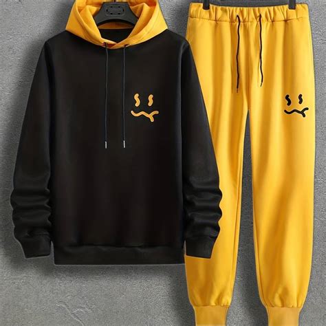 Cartoon Teddy Bear Print Hoodie Hoodies For Men Mens Casual Graphic
