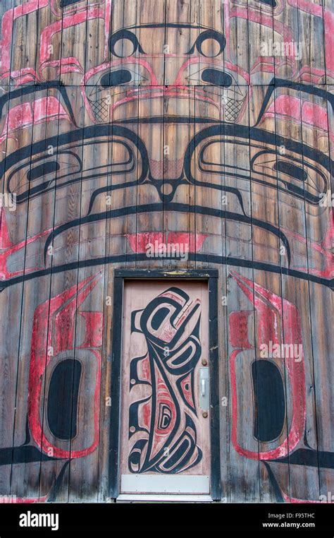 Ksan Historical Village A Replica Of An Ancient Gitxsan Village