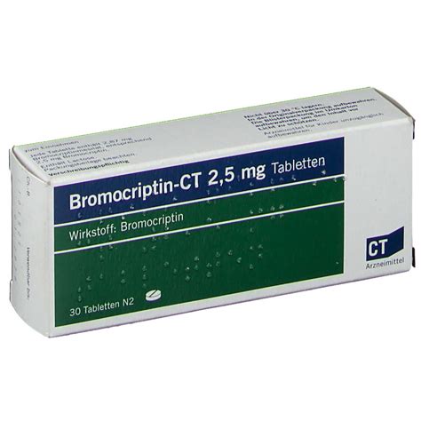 Bromocriptin Ct 2 5 Mg Tabletten 30 St Mit Dem E Rezept Kaufen Shop Apotheke