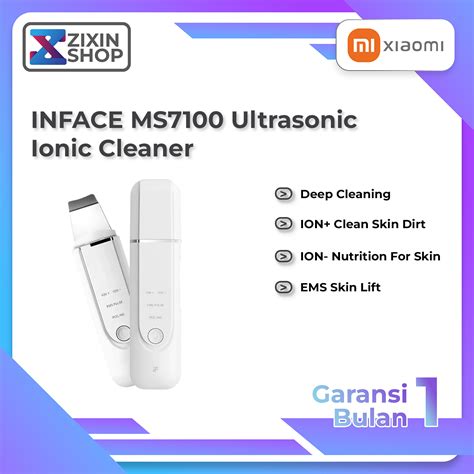 Inface MS7100 Ultrasonic Peeling Machine Beauty - Pembersih Pori Wajah ...