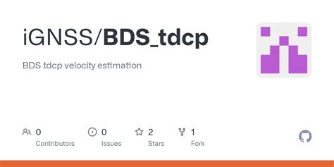 Github Ignssbdstdcp Bds Tdcp Velocity Estimation