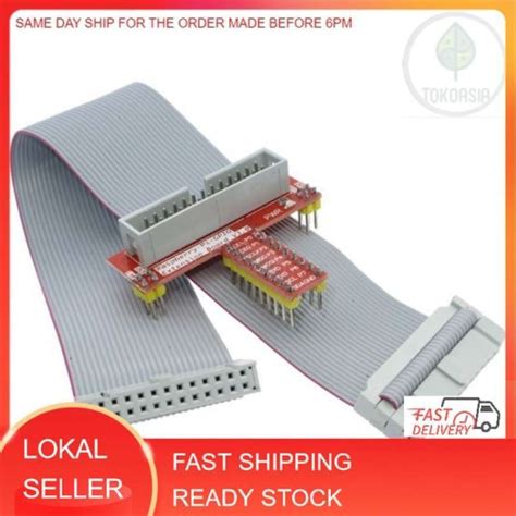jual local stock raspberry pi t cobbler gpio extension board cable