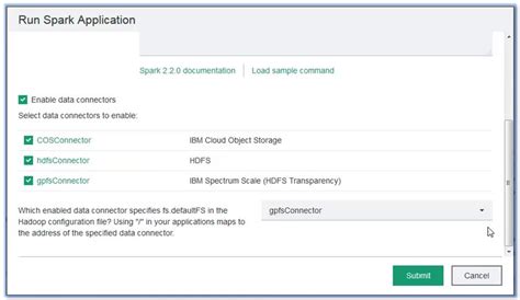 Using Data Connectors To Work With Ibm Cloud Object Storage In Ibm Spectrum Conductor With Spark