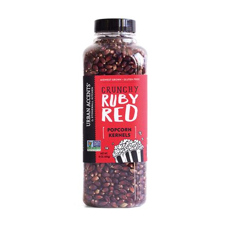Crunchy Ruby Red Popcorn Kernels Stonewall Kitchen