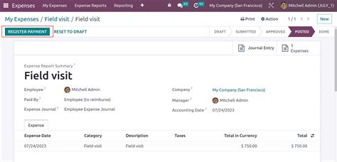 How To Manage Your Expense With Odoo 16 Expenses App