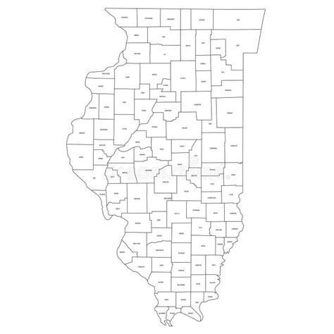 Printable Map Of Illinois Cities