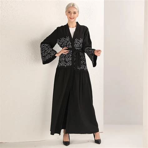 Абая турецкие платья ислам Ic Малайзия плиссированные мусульманские хиджаб платье Абая для