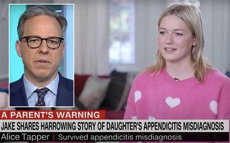 Jake Tappers Daughter Nearly Died After Entirely Preventable Medical Problem Was Misdiagnosed
