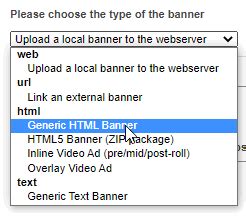 How To Create An HTML Banner In Revive Adserver