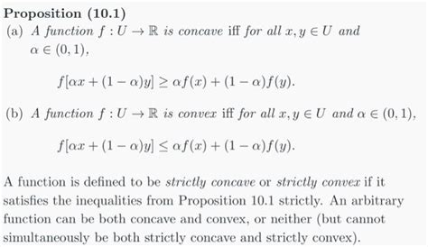 Solved 3 Let F And G Be Two Strictly Concave Functions With